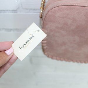 Francesca's Collections | Bags | Francescas Light Blush Pink Crossbody ...